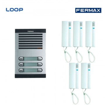Interphone 6205 5 Postes FERMAX - Bas Prix Tunisie