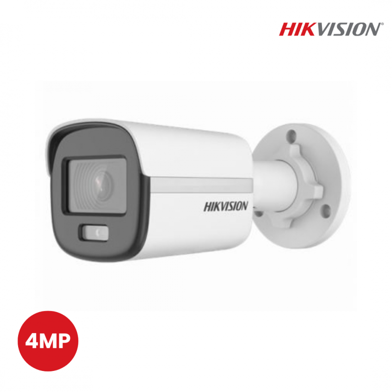 Caméra HIKVISION IP Bullet ColorVu, 4MP, 4mm, IP67 DS-2CD1047G0-L